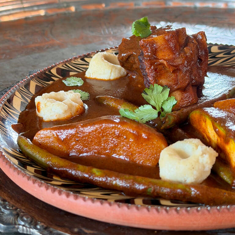 Beef Chichilo with Chochoyotes - Recipe | Spice Trekkers