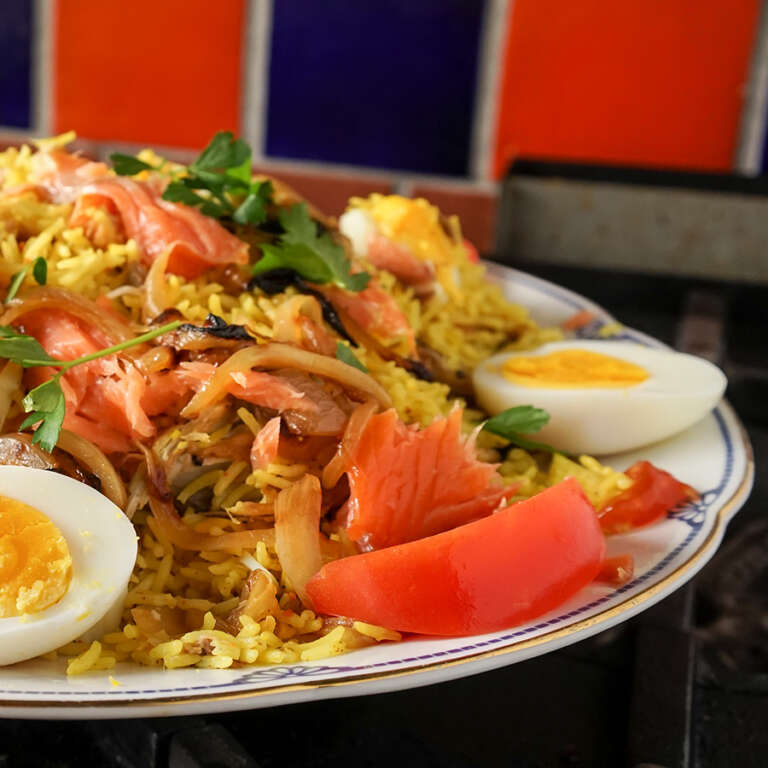 Kedgeree – Indian Rice with Smoked Fish - Recipe | Spice Trekkers