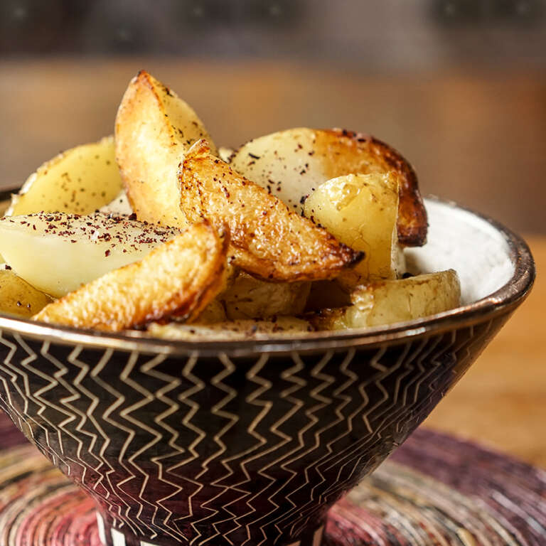 Potatoes Roasted with Sumac - Recipe | Spice Trekkers